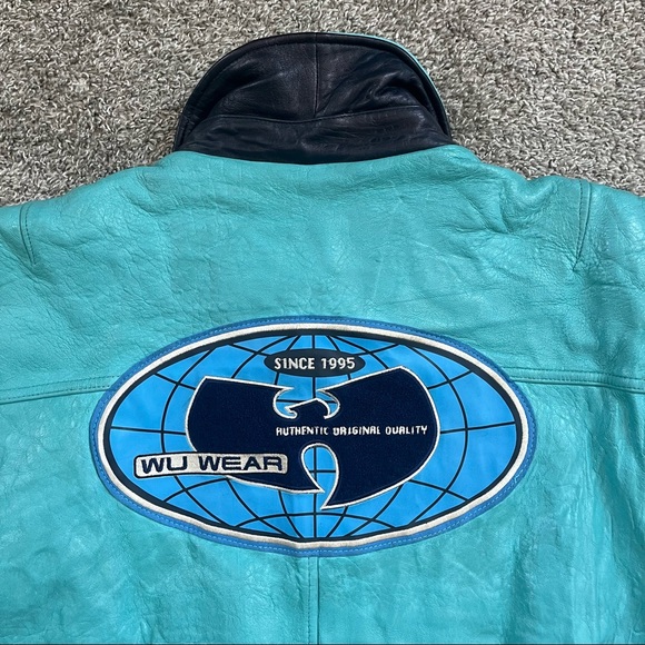 Wu Wear | Jackets & Coats | Wutang Leather Jacket Size 2xl Wuwear 9s ...